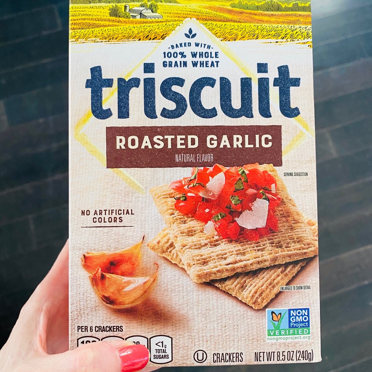 Roasted Garlic from Triscuit - Vegan Product Reviews & Ratings | abillion