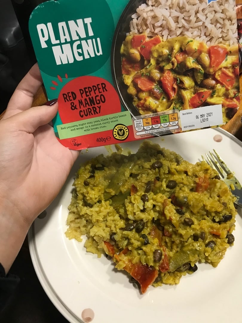 Plant Menu Red Pepper & Mango Curry from ALDI - Vegan Product Reviews ...