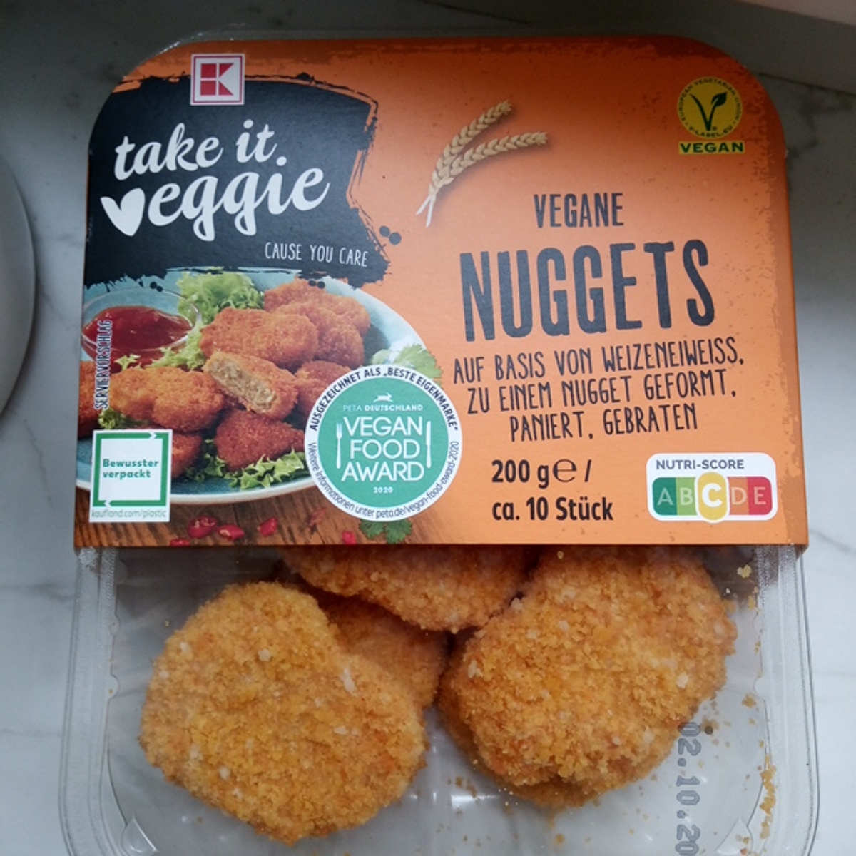 Vegane Nuggets from Kaufland Take it Veggie - Vegan Product Reviews ...