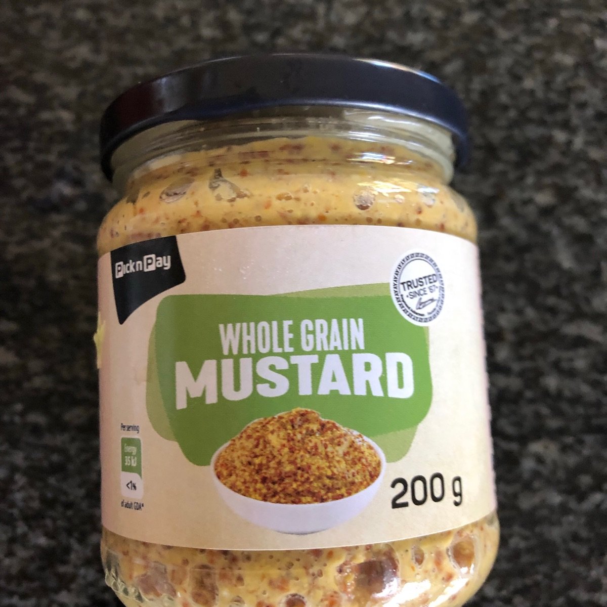 Whole Grain Mustard from Pick n Pay - Vegan Product Reviews & Ratings ...