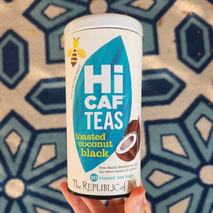 Republic of Tea Toasted Coconut Hi Caf Review | abillion