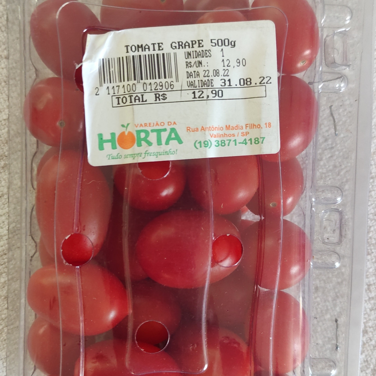 tomate grape fruit from varejão da horta - Vegan Product Reviews ...