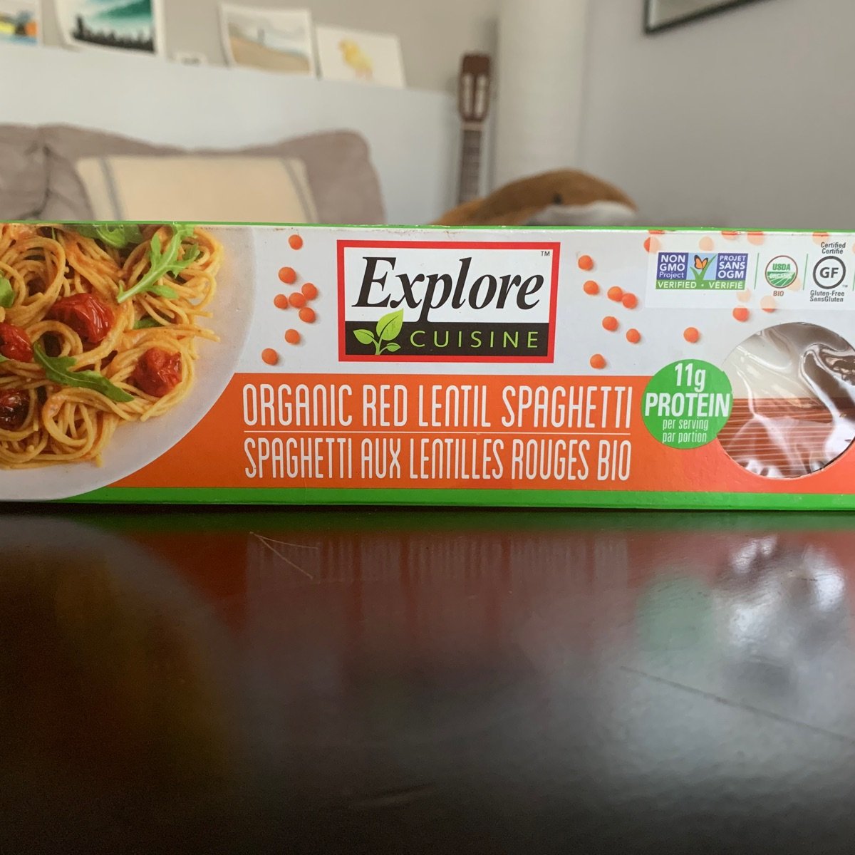 Organic Red Lentil Spaghetti from Explore Cuisine - Vegan Product ...