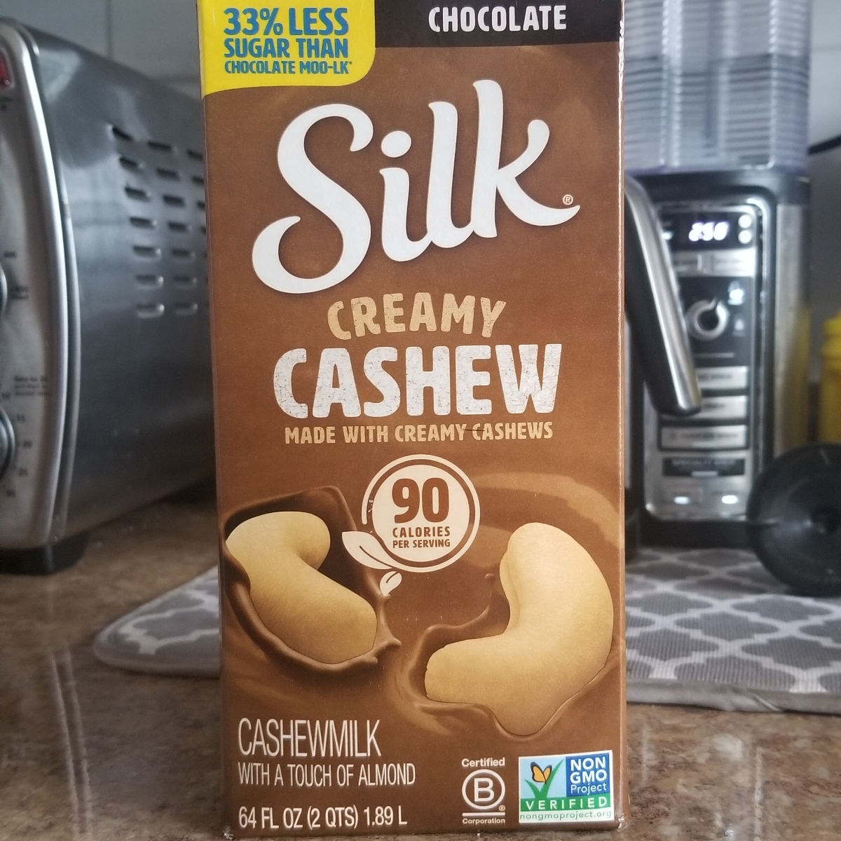 Creamy Cashew Chocolate Milk from Silk - Vegan Product Reviews ...