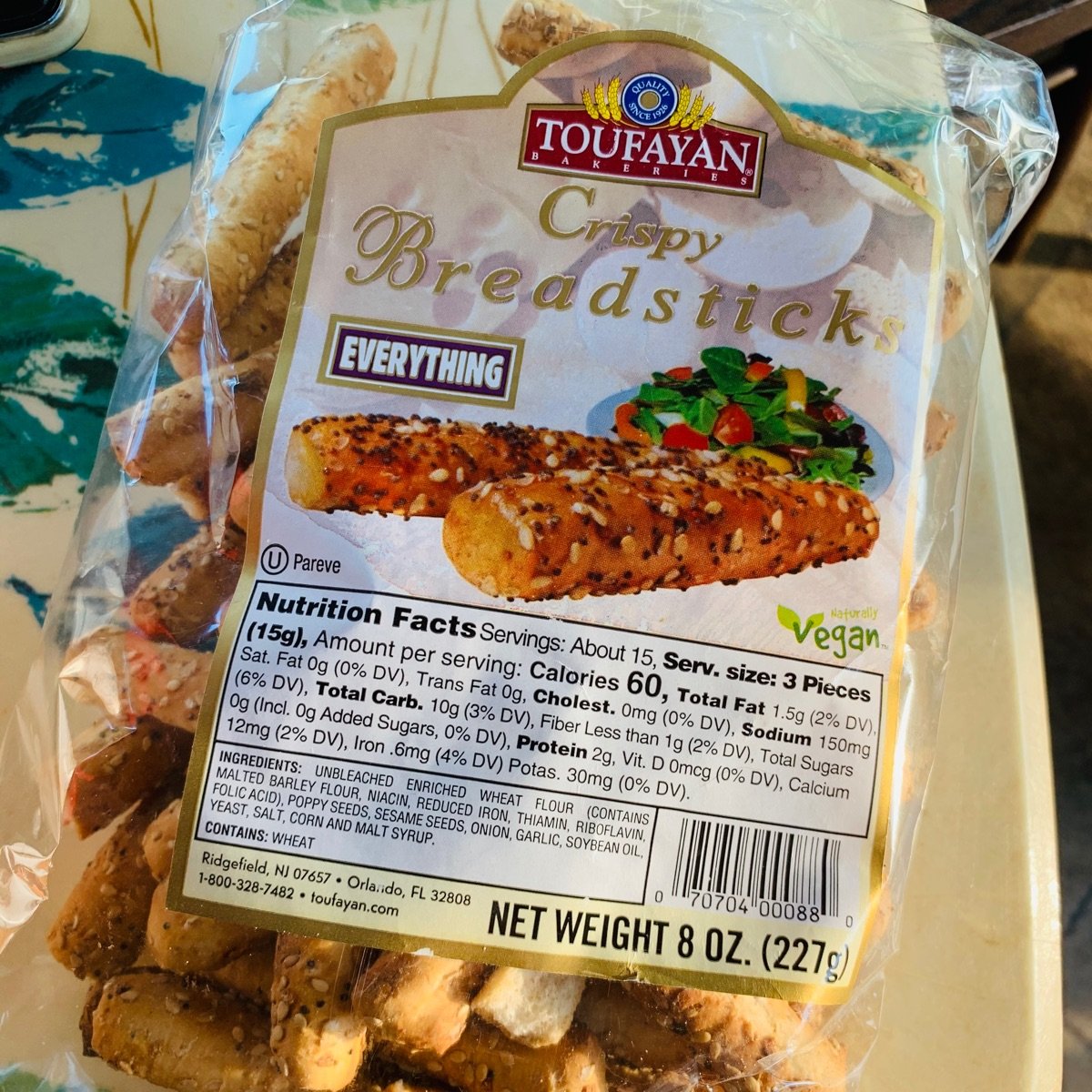 Crispy Breadstick Everything at Toufayan Bakeries - Review by @allhess ...
