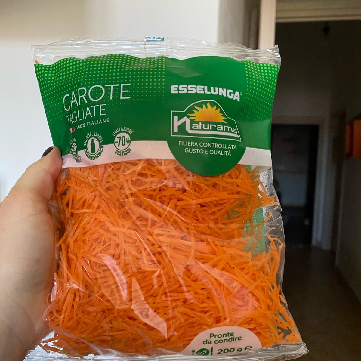 Carote tagliate from Esselunga naturama - Vegan Product Reviews ...