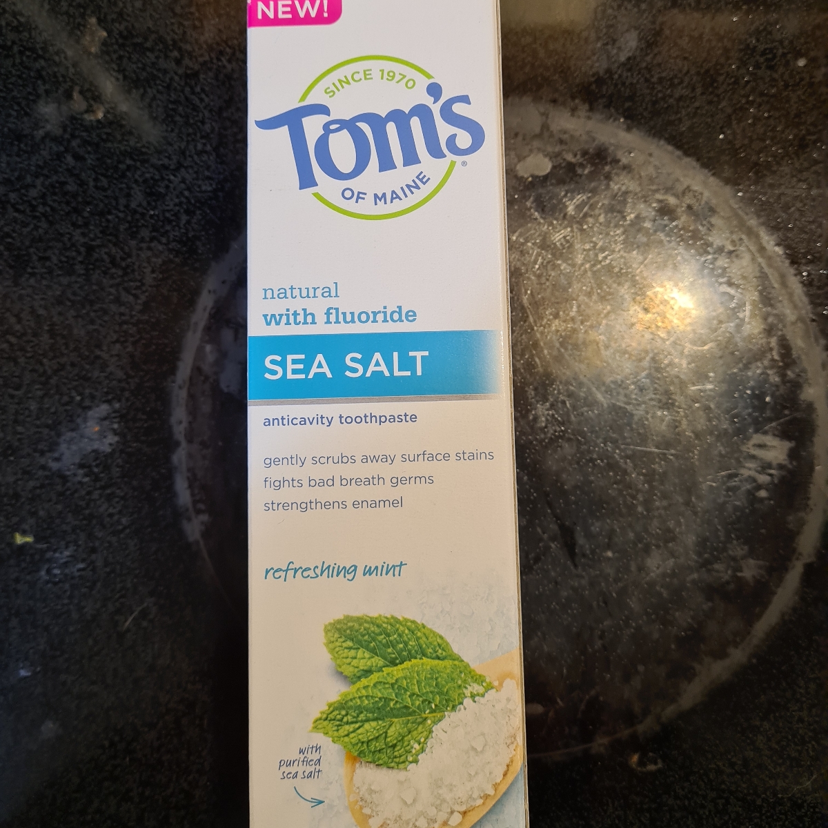 Sea Salt Toothpaste from Tom's of Maine - Vegan Product Reviews ...