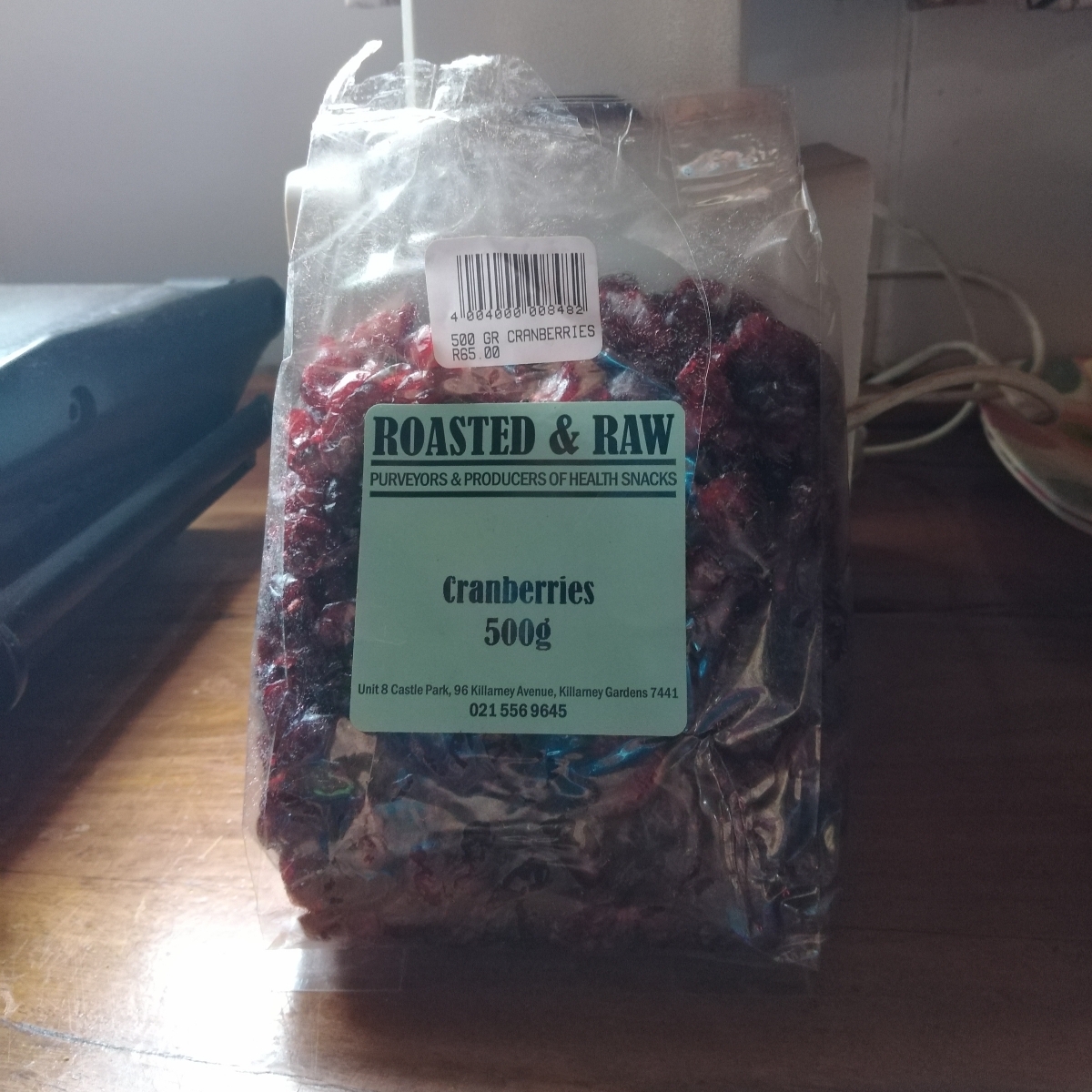 Cranberries from Roasted & Raw - Vegan Product Reviews & Ratings | abillion