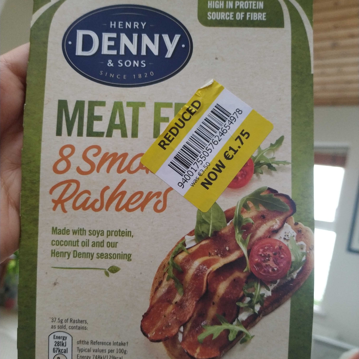 Meat Free Rashers from Denny and Son - Vegan Product Reviews & Ratings ...