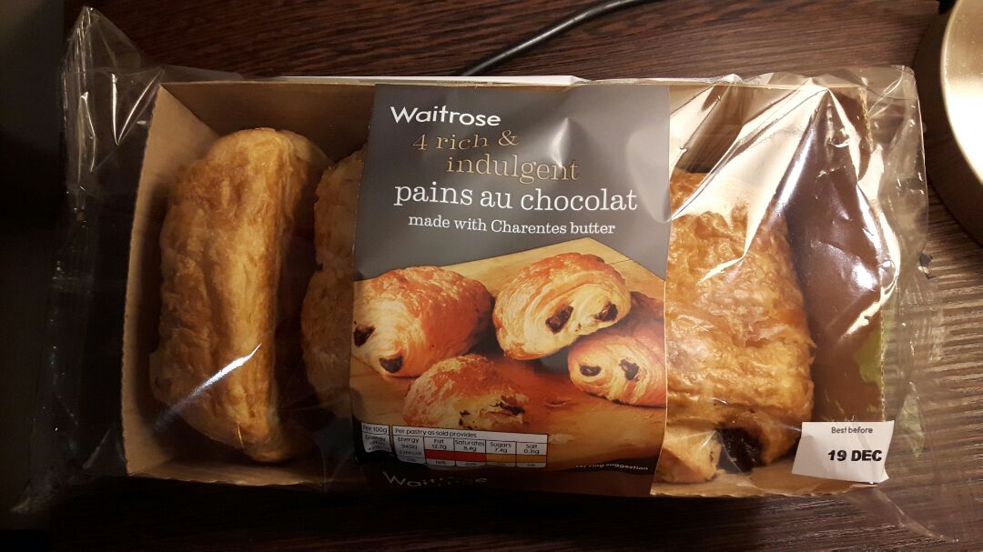 Waitrose pains au chocolat from Waitrose - Vegan Product Reviews ...