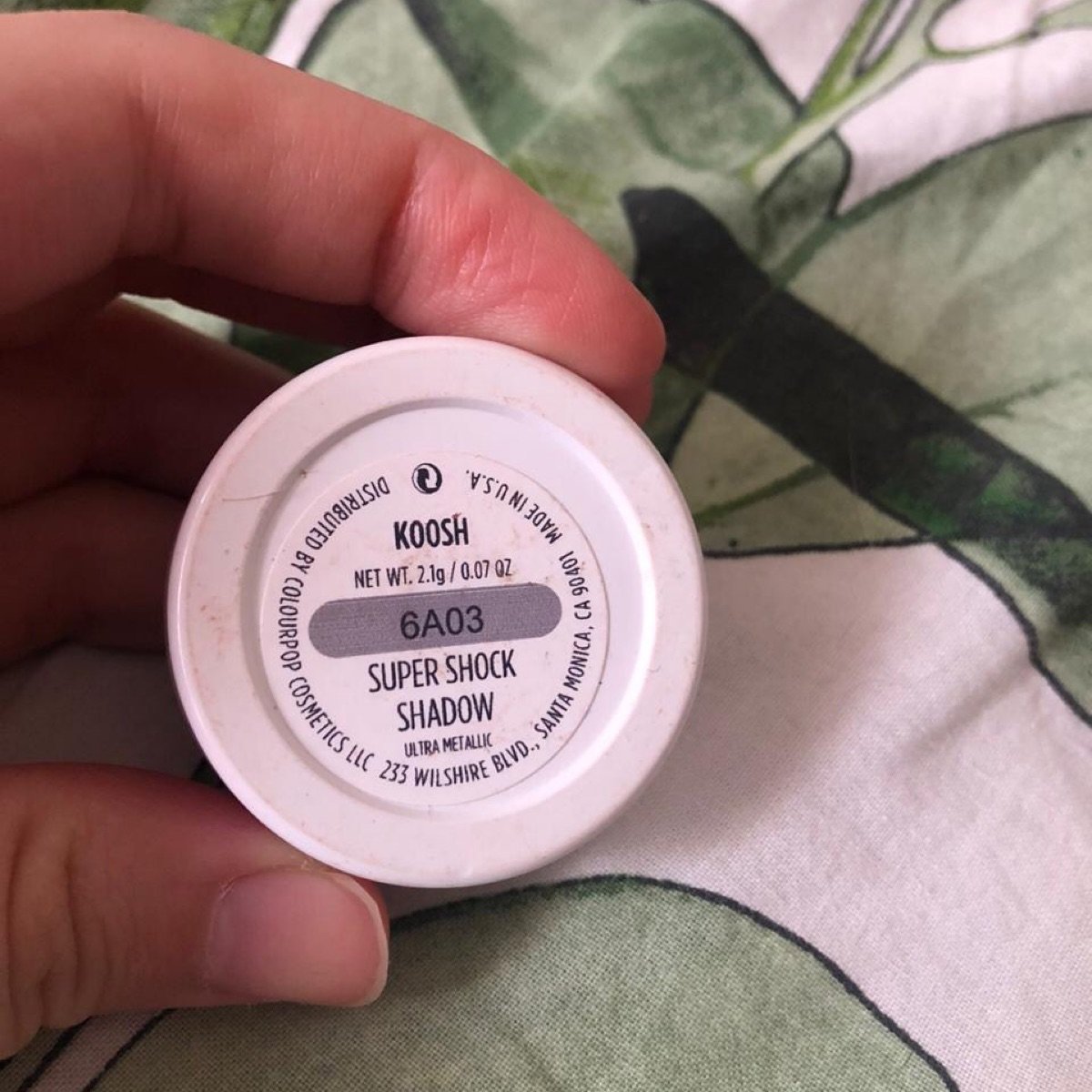 Super Shock Shadow - Koosh from Colourpop - Vegan Product Reviews ...