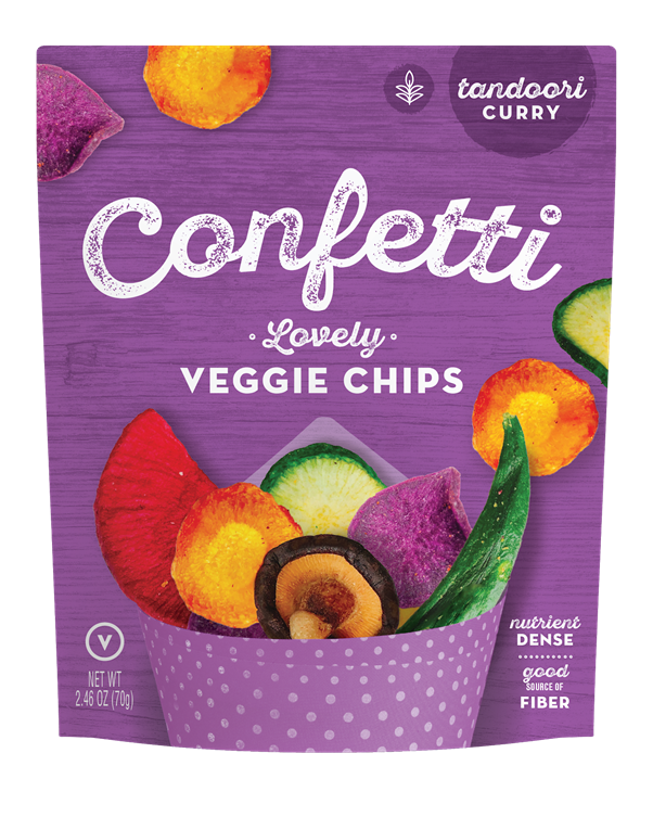Confetti Fine Foods Lovely Veggie Chips, Tandoori Curry 70g Reviews ...