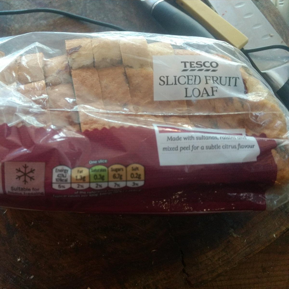 Sliced fruit loaf from Tesco - Vegan Product Reviews & Ratings | abillion