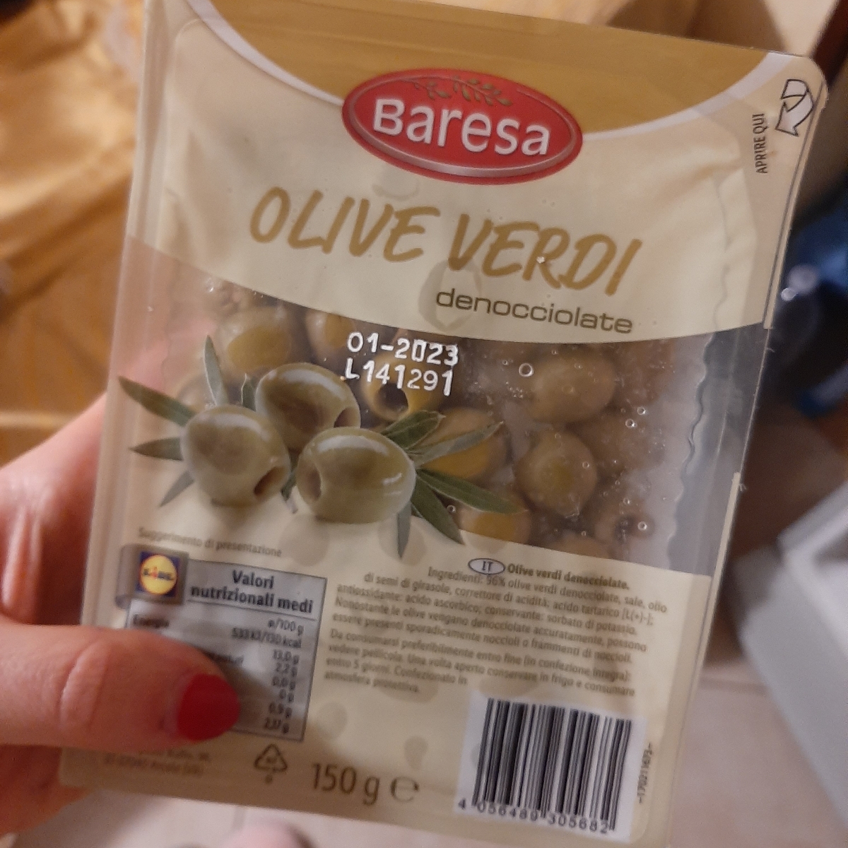 Olive verdi denocciolate from Baresa - Vegan Product Reviews & Ratings ...