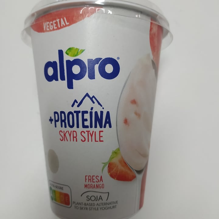 Alpro Fresa Morango Soja Skyr Style High Protein Review | abillion