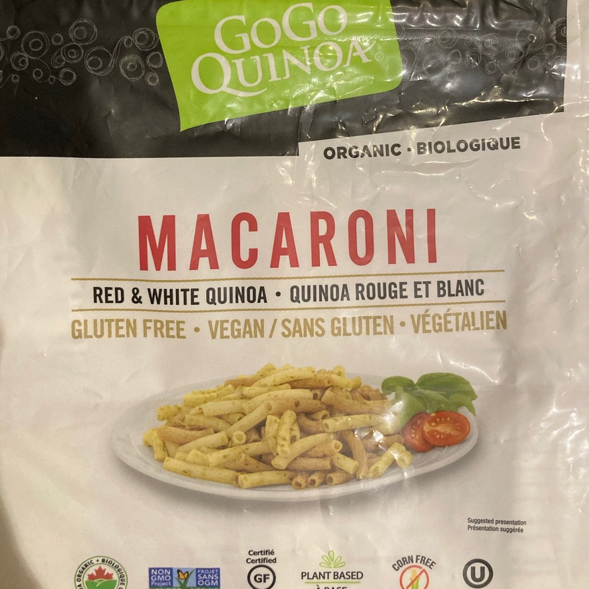 Red & White Quinoa Macaroni from GoGo Quinoa - Vegan Product Reviews ...