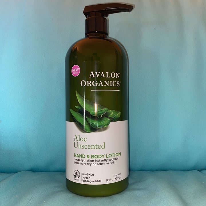 Avalon Organics Aloe Unscented Hand & Body Lotion Review | abillion