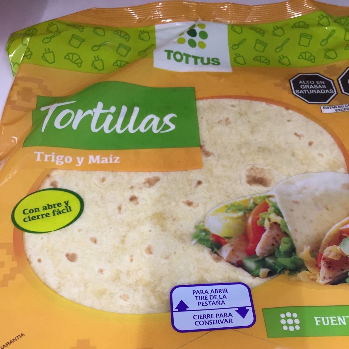 Tortillas de trigo y maíz from Tottus - Vegan Product Reviews & Ratings | abillion