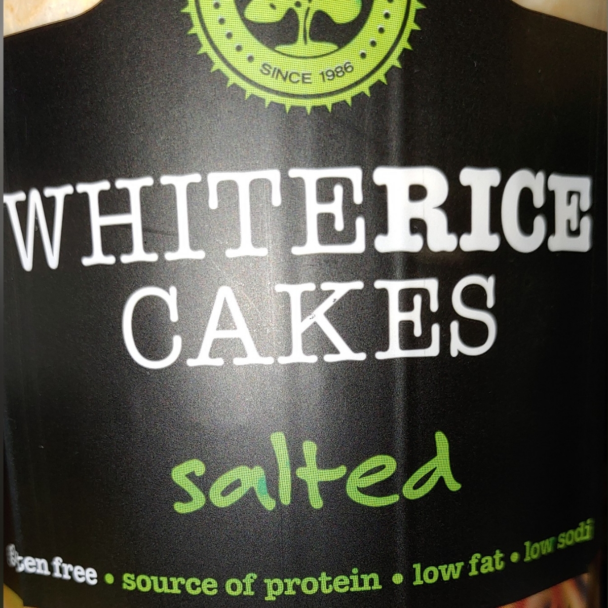 White rice cakes - salted from The Chocolate Tree - Vegan Product ...