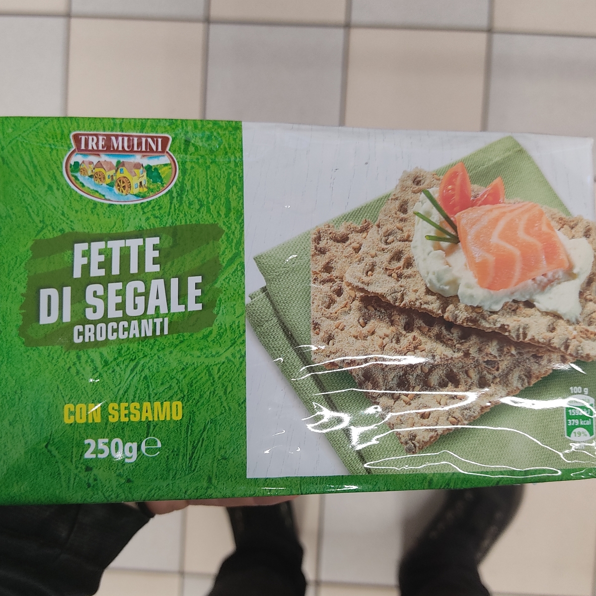Fette di segale croccanti con sesamo from Tre Mulini - Vegan Product ...