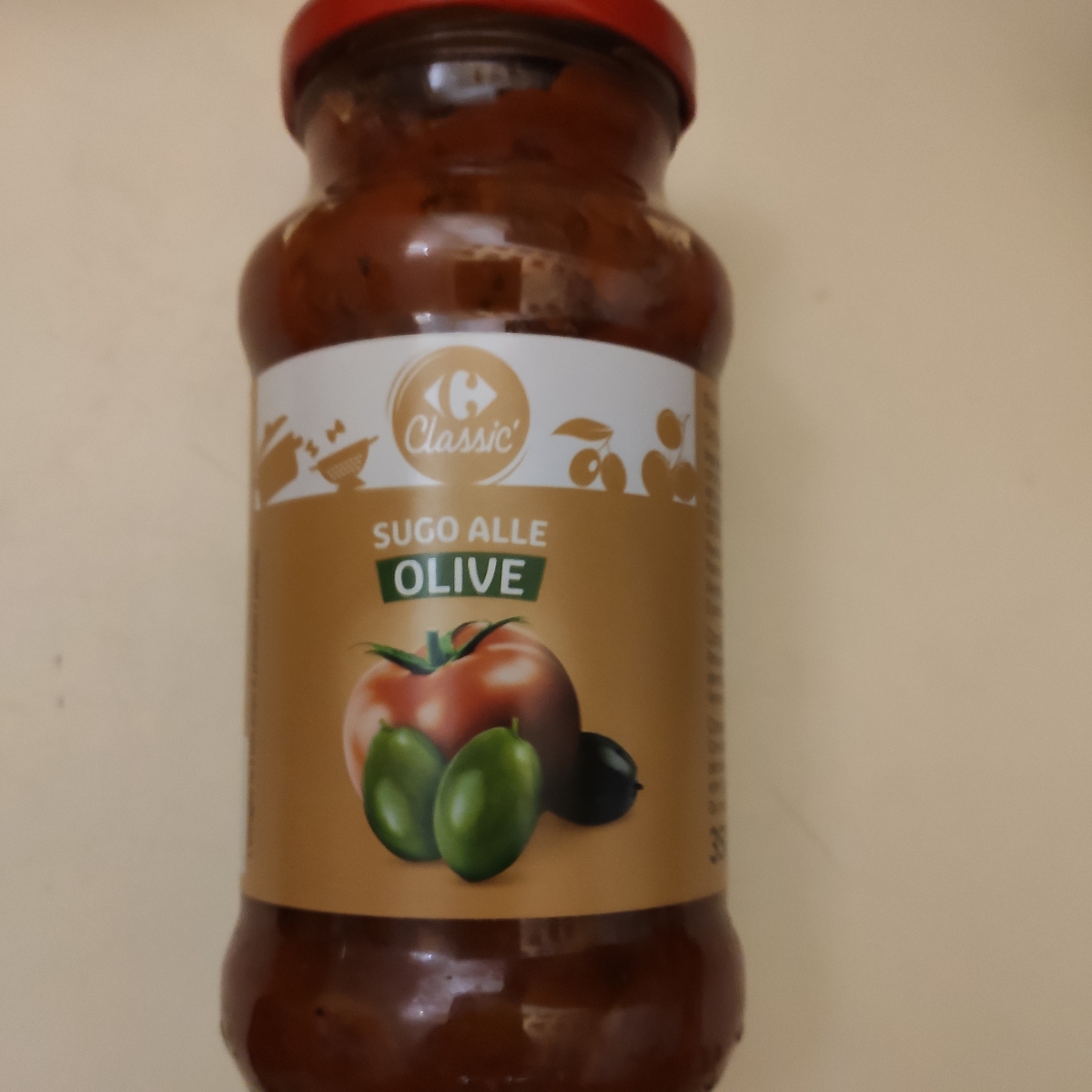 sugo alle olive from Carrefour - Vegan Product Reviews & Ratings | abillion