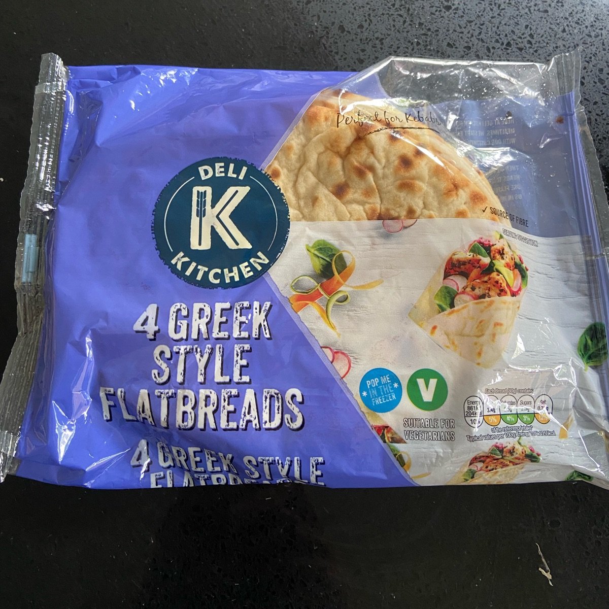 Greek style flatbreads from Deli Kitchen - Vegan Product Reviews ...