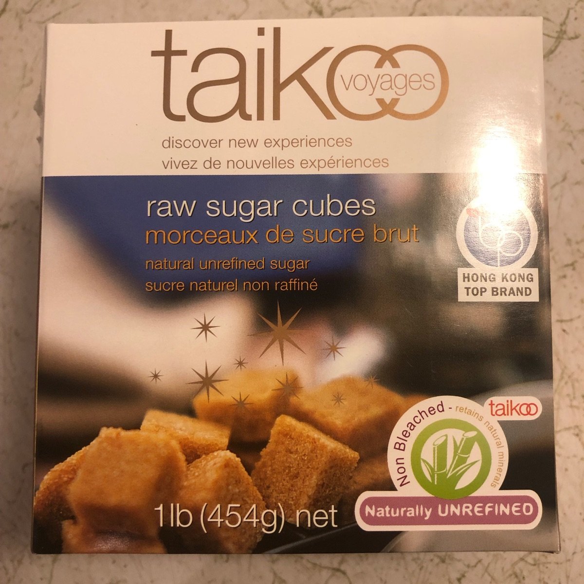 Raw sugar cubes from Taikoo - Vegan Product Reviews & Ratings | abillion
