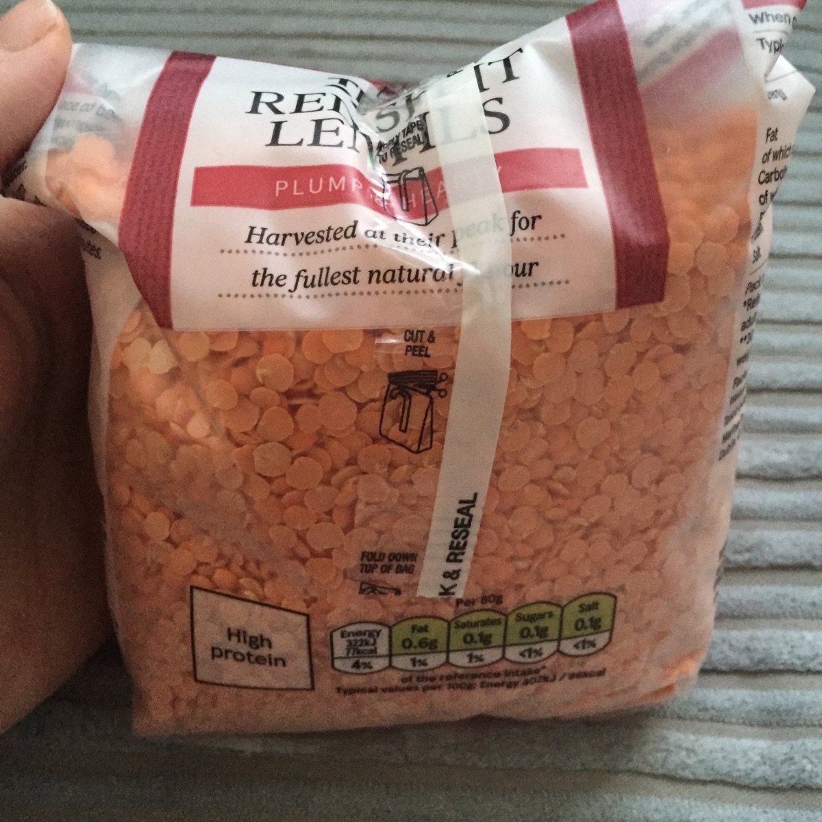Red split lentils from Tesco - Vegan Product Reviews & Ratings | abillion