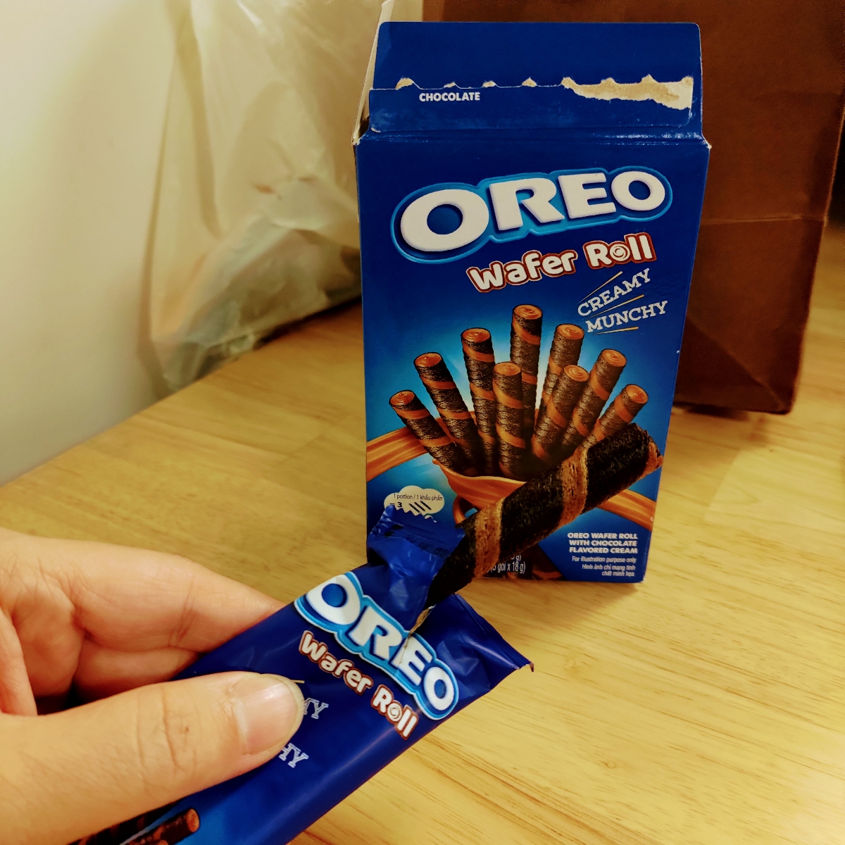 wafer roll from Mondelēz International - Vegan Product Reviews ...