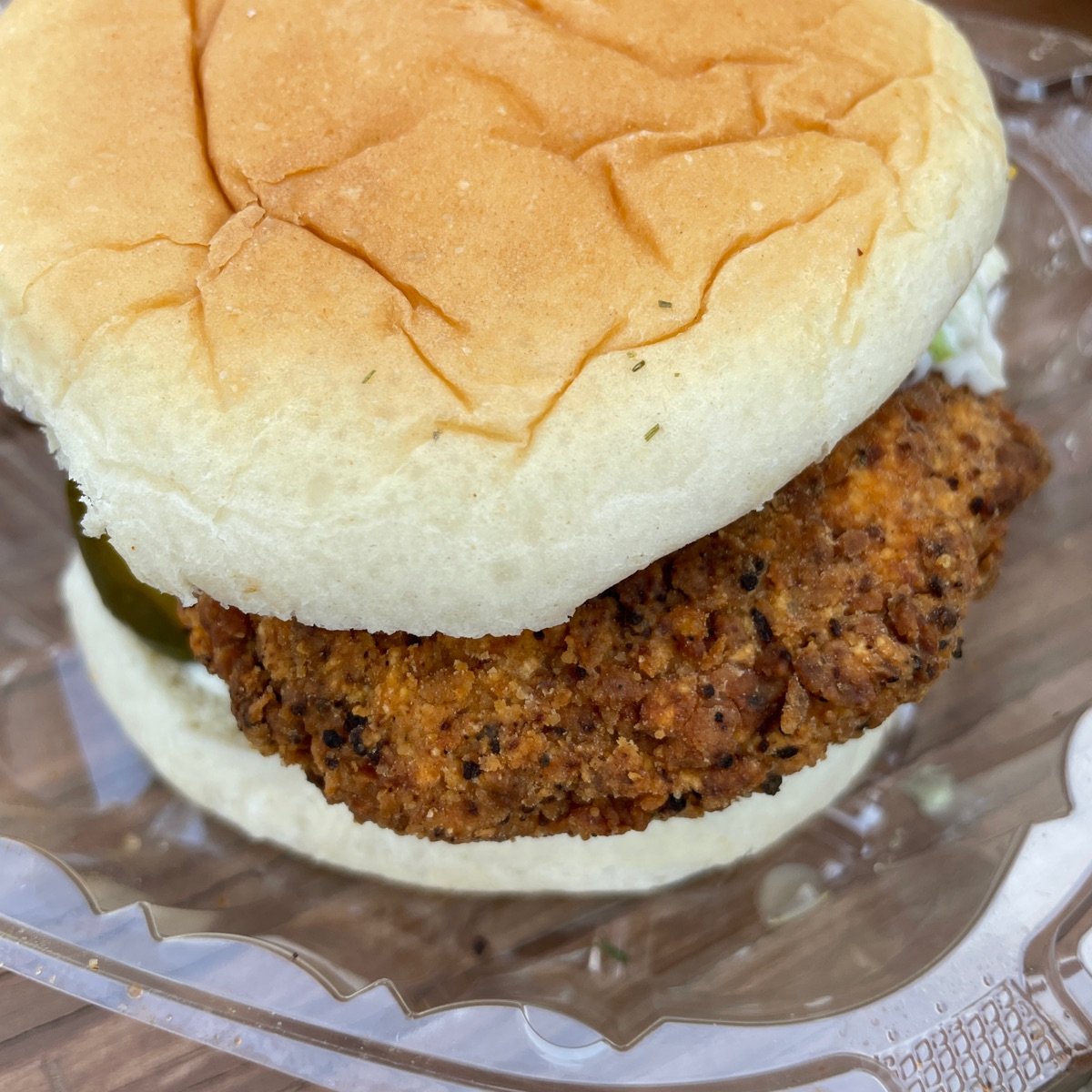 BBQ crispy chik’n sandwich from Vuture Food - Vegan Product Reviews ...
