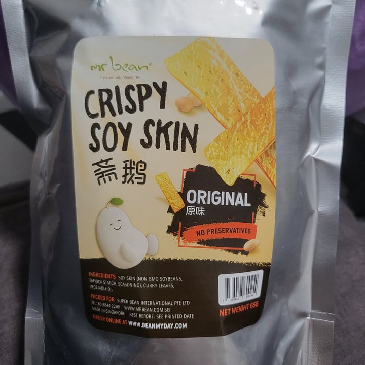 Mr Bean Crispy Soy Skin (Original) Review | abillion