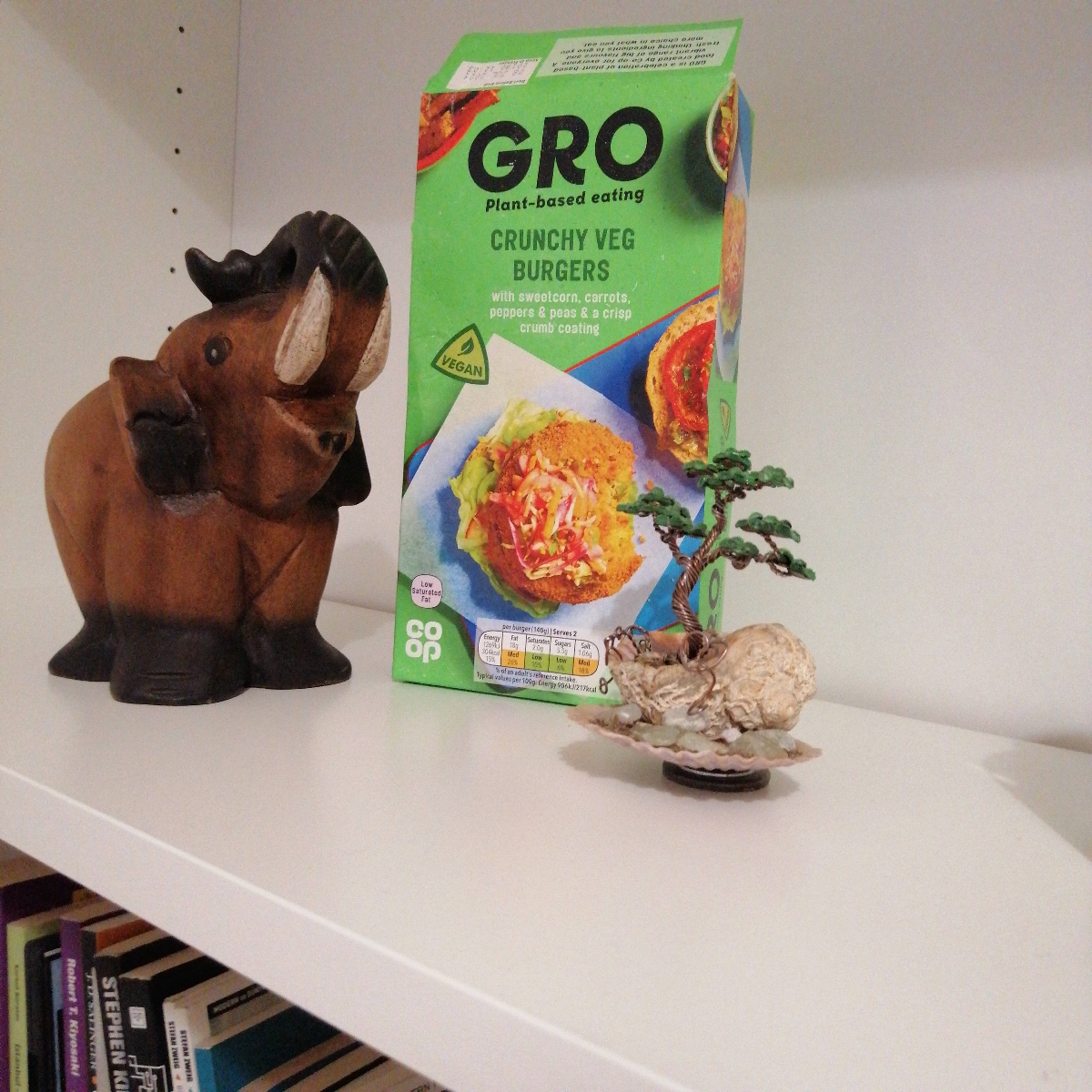 Crunchy veg burgers from GRO - Vegan Product Reviews & Ratings | abillion