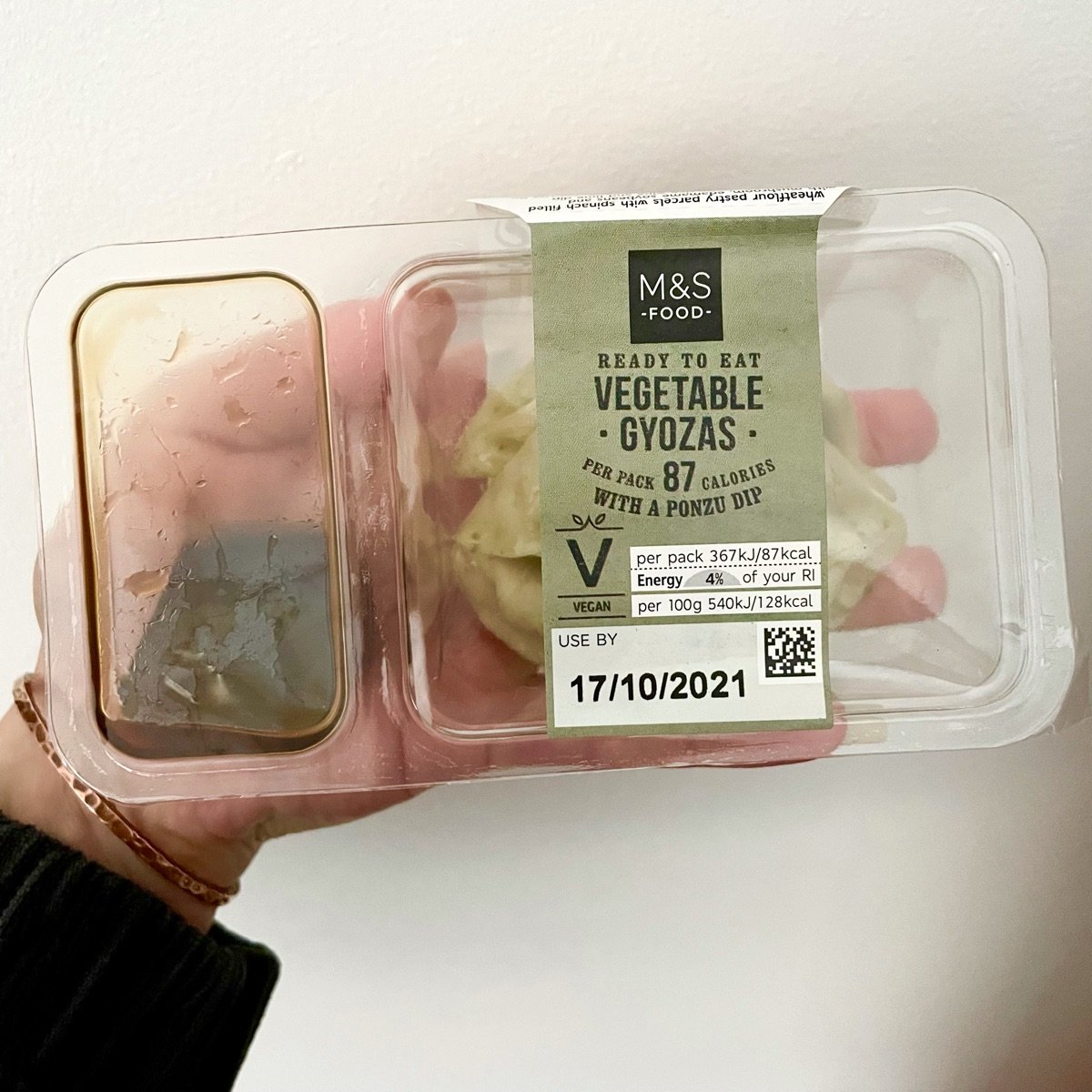 Vegetable gyozas from Marks & Spencer Food (M&S) - Vegan Product ...