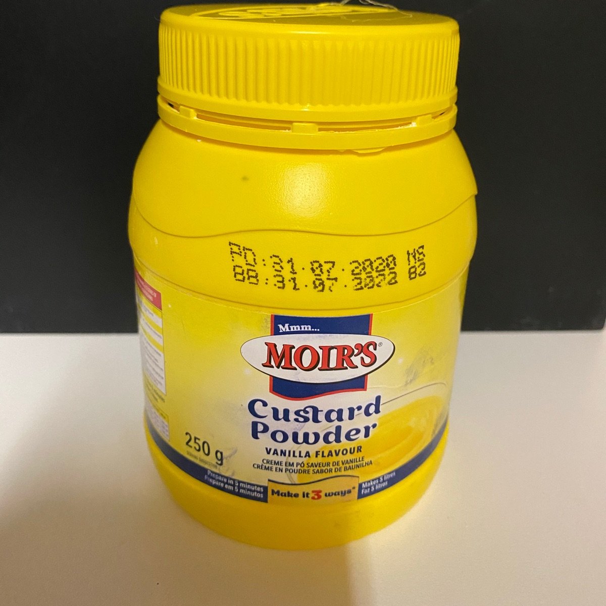Custard Powder Vanilla Flavour from Moir's - Vegan Product Reviews ...