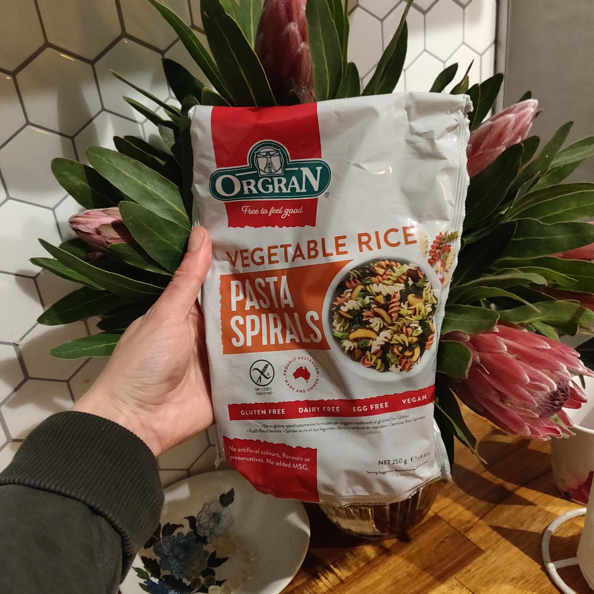 Vegetable Rice Pasta Spirals from Orgran - Vegan Product Reviews ...