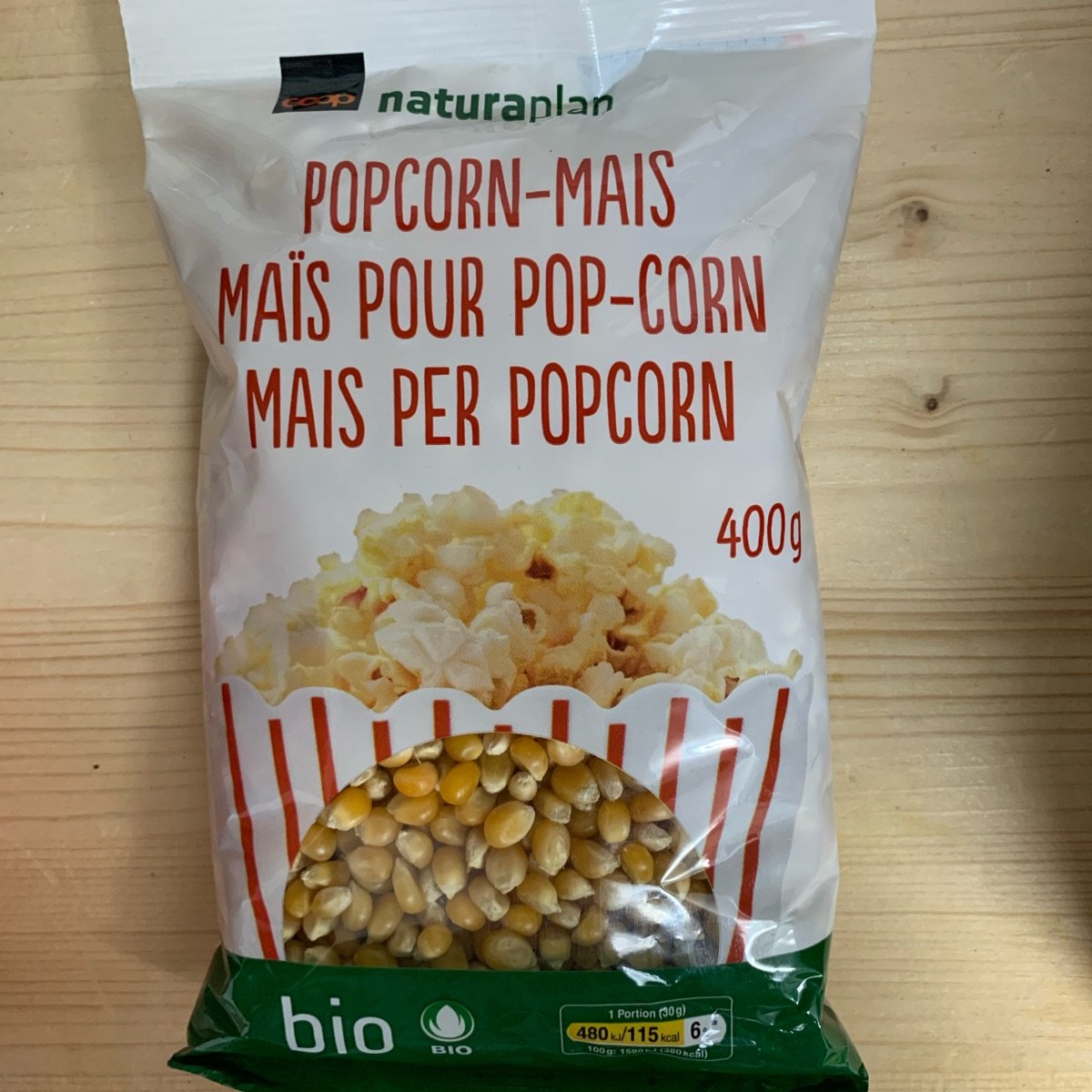 Popcorn-Mais from Coop naturaplan - Vegan Product Reviews & Ratings ...