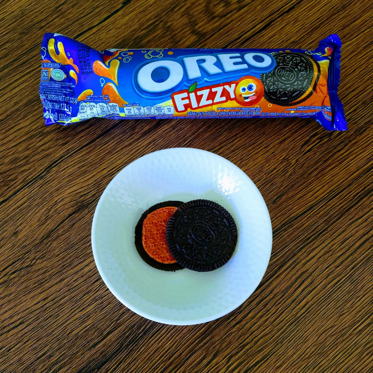 Fizzy Chocolate with Orange Flavor from Mondelēz International - Vegan ...