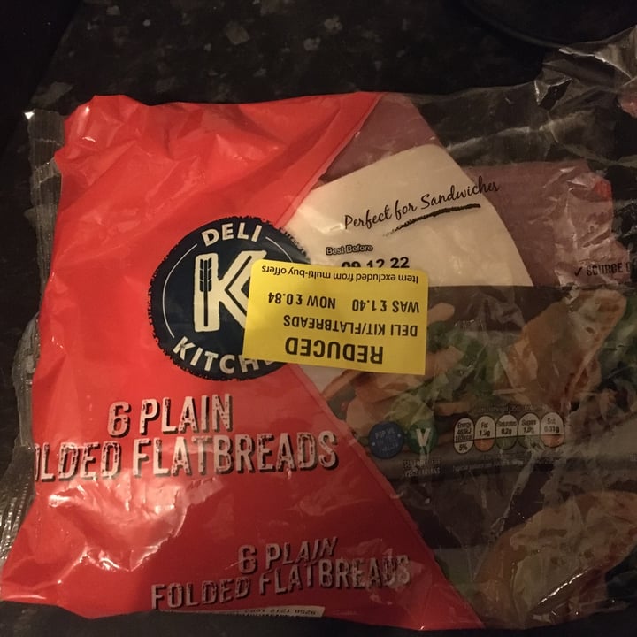 Deli Kitchen 6 plain folded flatbread Review | abillion