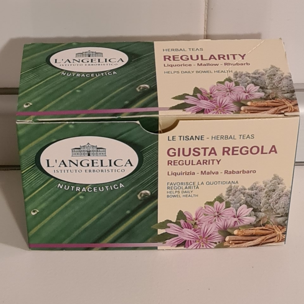 Le Tisane Giusta Regola Regularity from L'angelica - Vegan Product ...