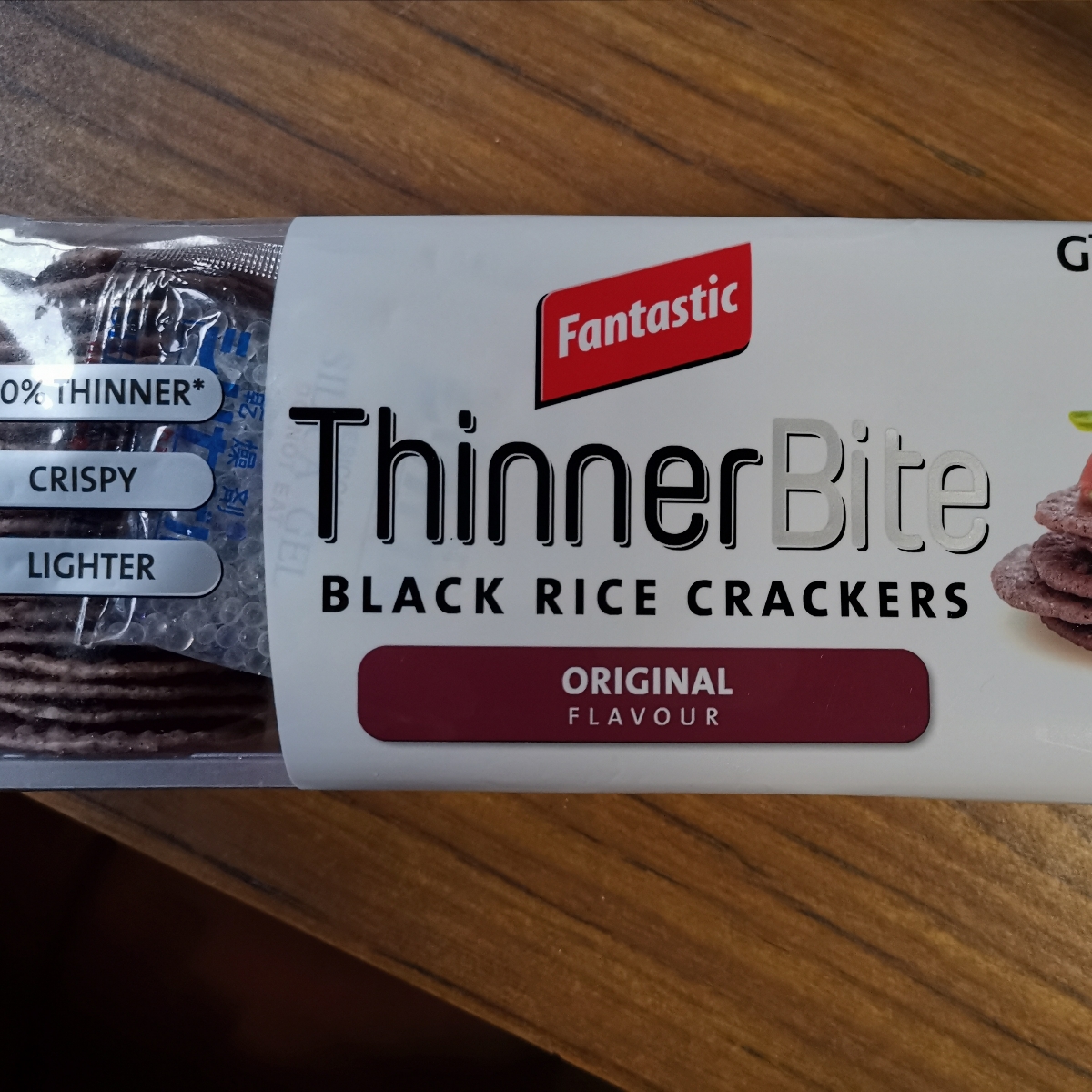 Thinner Bite Black Rice Crackers from Fantastic - Vegan Product Reviews ...