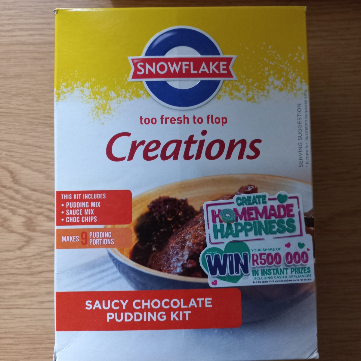 Saucy chocolate pudding kit from Snow flake - Vegan Product Reviews ...