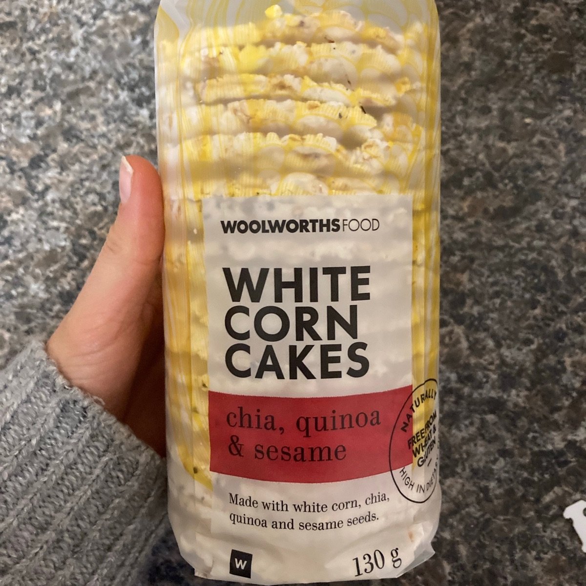 White corn cakes from Woolworths Food - Vegan Product Reviews & Ratings ...