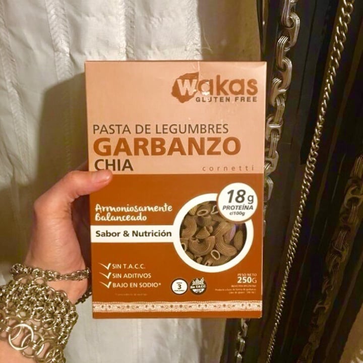 Wakas Pasta de Legumbres Garbanzo y Chía Review | abillion