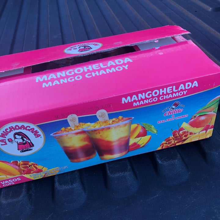 La Michoacana Mangohelada Mango Chamoy Review | abillion