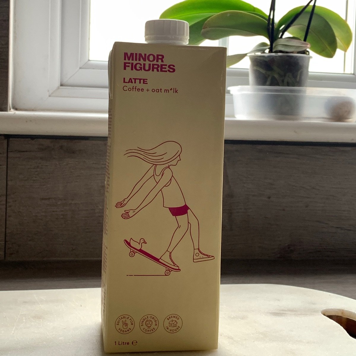 Latte Coffee + Oat M*lk Carton from Minor Figures - Vegan Product ...