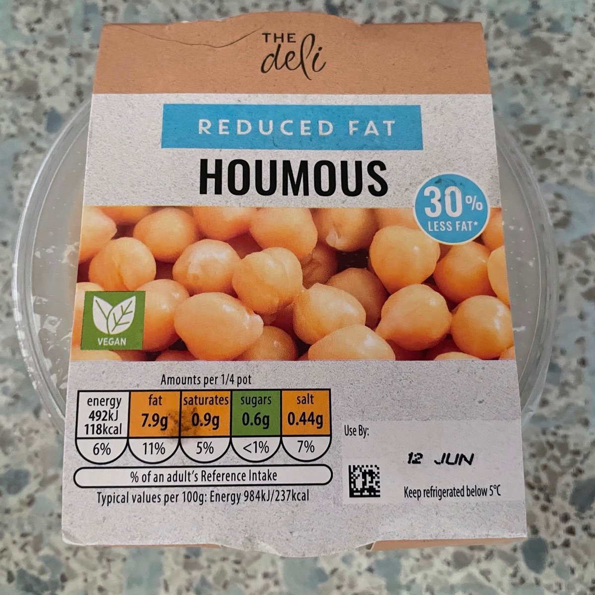 Reduced fat Houmous from Aldi the deli - Vegan Product Reviews & Ratings | abillion