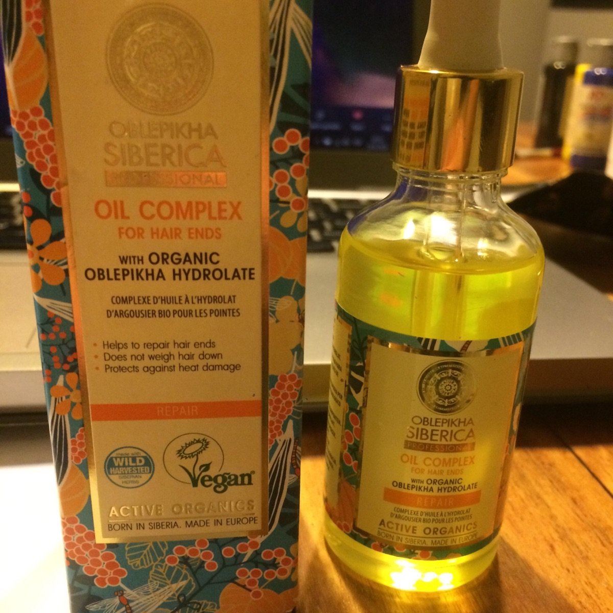 Oil complex oblepikha from Natura Siberica - Vegan Product Reviews ...
