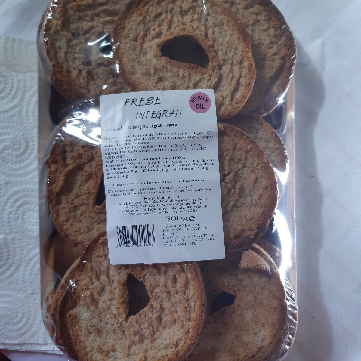 frise integrali from Mago Merlini - Vegan Product Reviews & Ratings ...