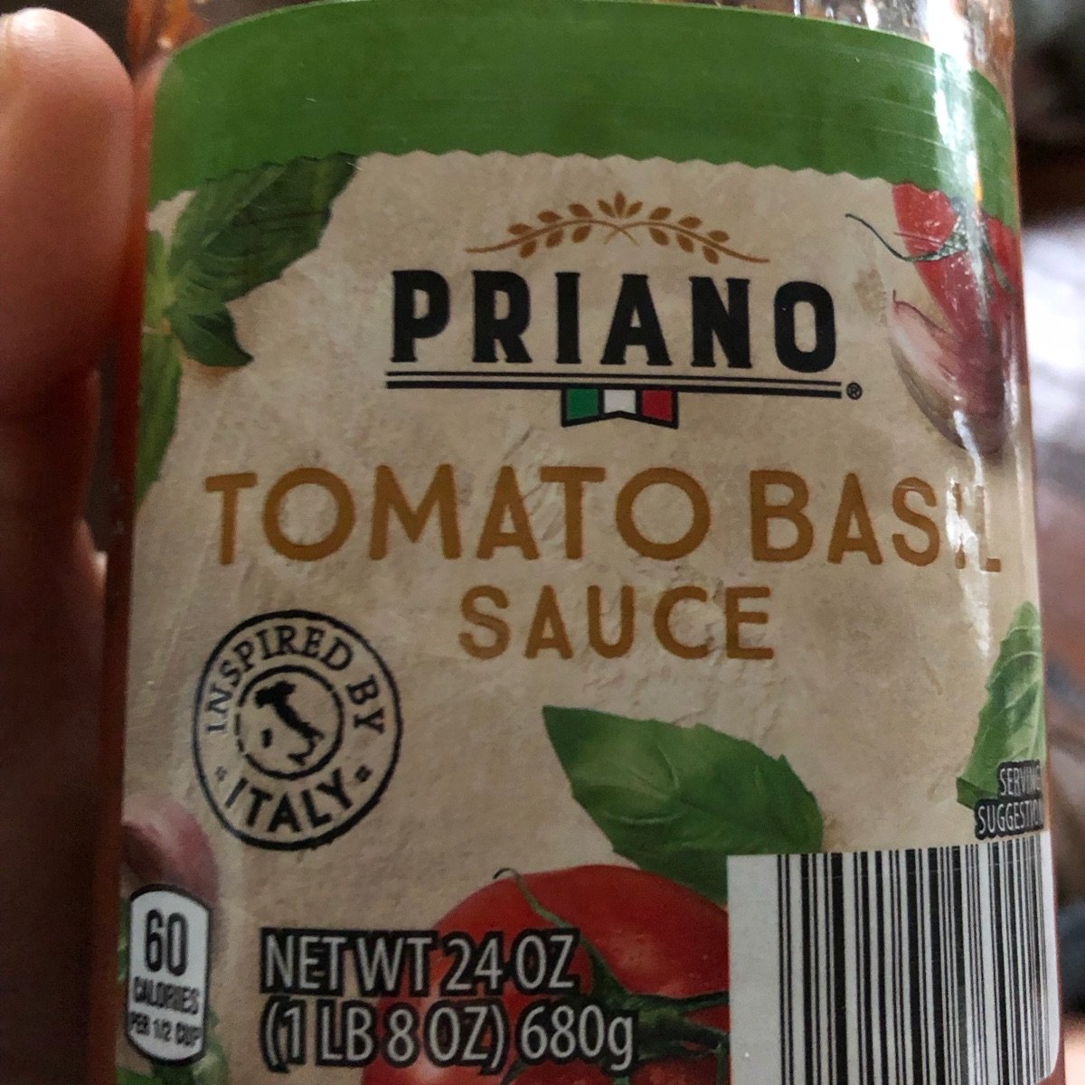Tomato Basil Sauce from Priano - Vegan Product Reviews & Ratings | abillion