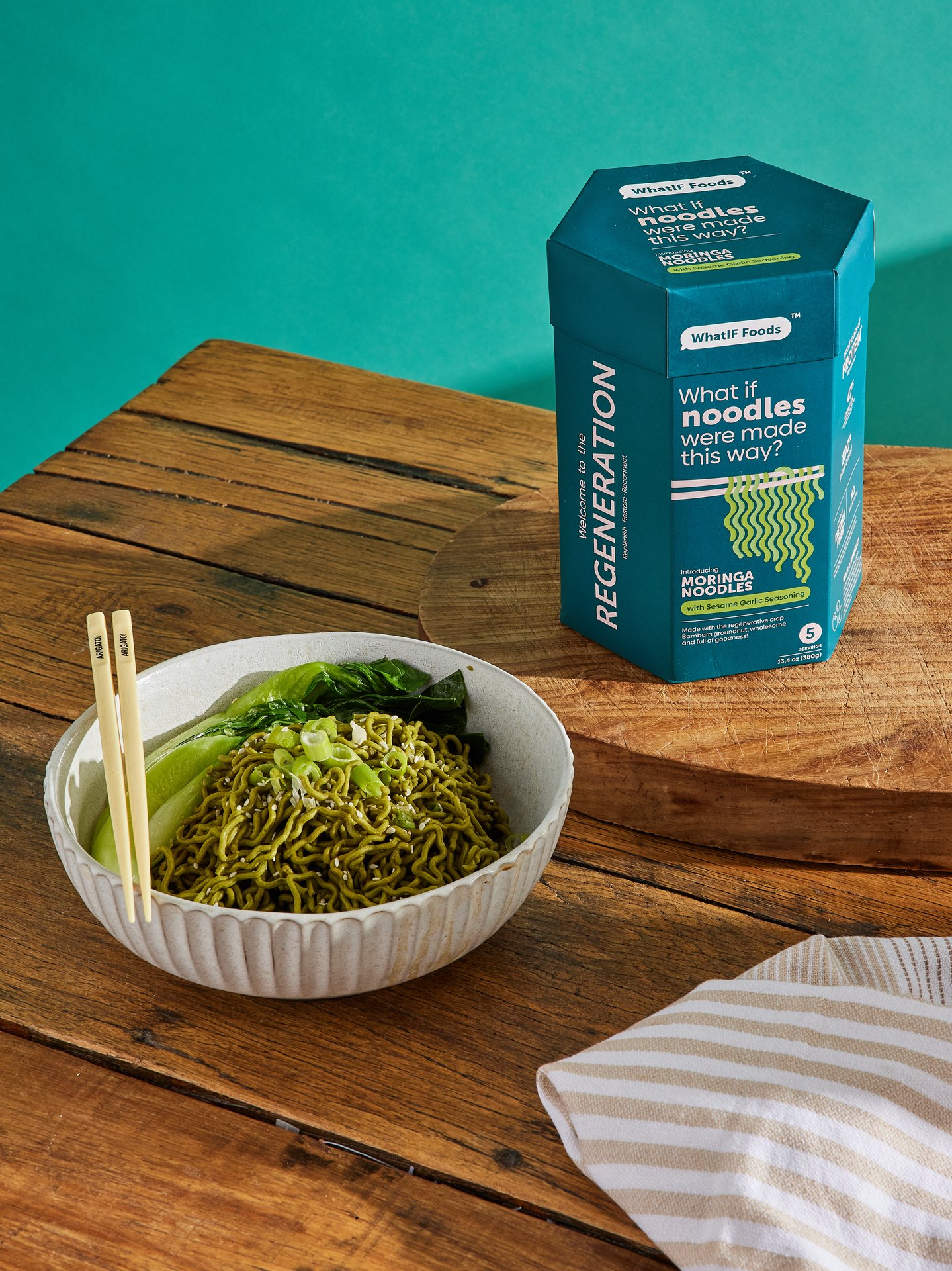 Moringa Healthy High Protein Noodles - Sesame Garlic from WhatIF Foods ...